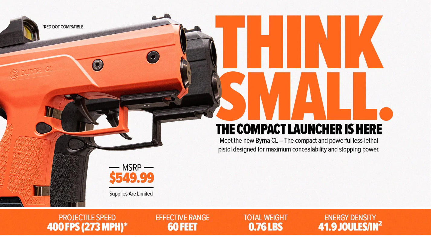 Byrna Compact Launcher (CL) Projectile Launcher Kit – Byrna Denver