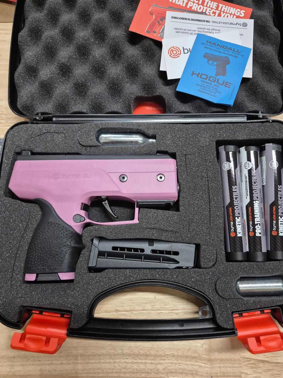 PINK Byrna CL Compact Launcher Kit Special Edition Color – Byrna Denver